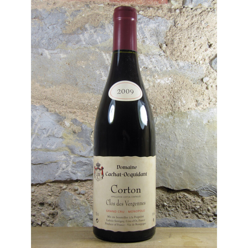Cachat-Ocquidant Corton-Vergennes Clos des Vergennes Monopole Grand C